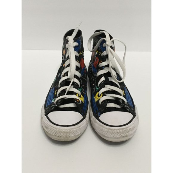 Converse All Stars | Shoes | Converse All Star Lace Up 5 Black Gaming ...